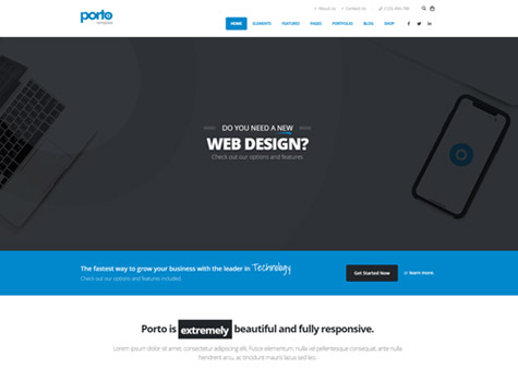 Landing | Porto Admin - Responsive HTML5 Template