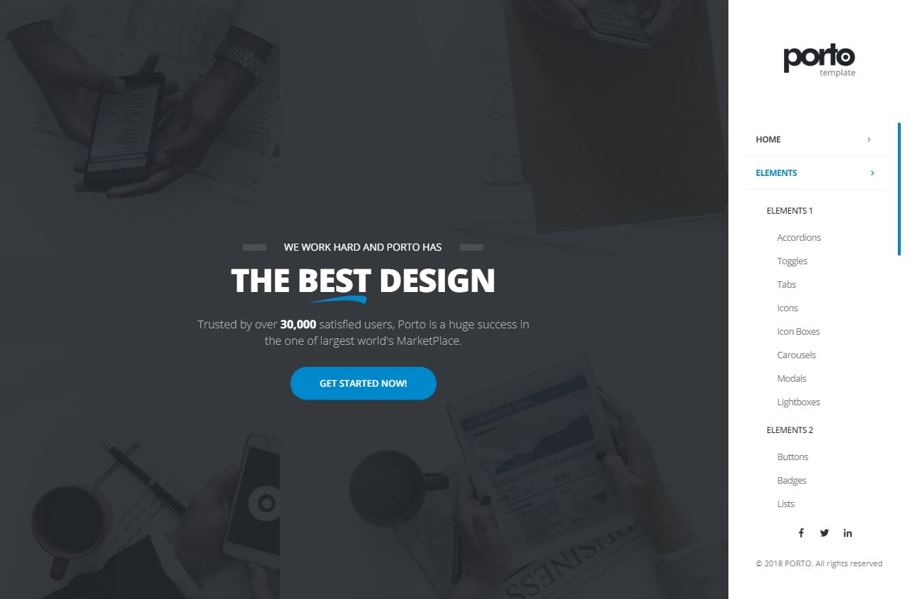 Porto - Multipurpose Website Template