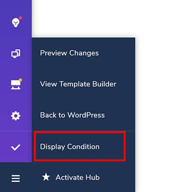 Display Condition - Porto Documentation