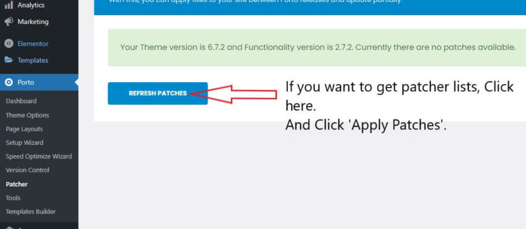 Porto Patcher - Porto Documentation