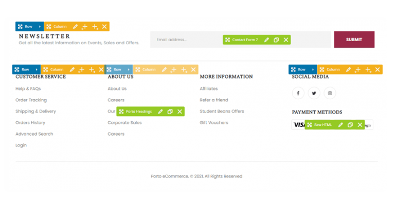 Custom Product Layout - Porto Shortcodes