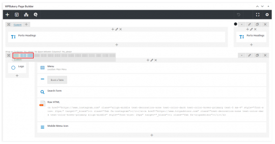 Headers Overview - Porto Shortcodes