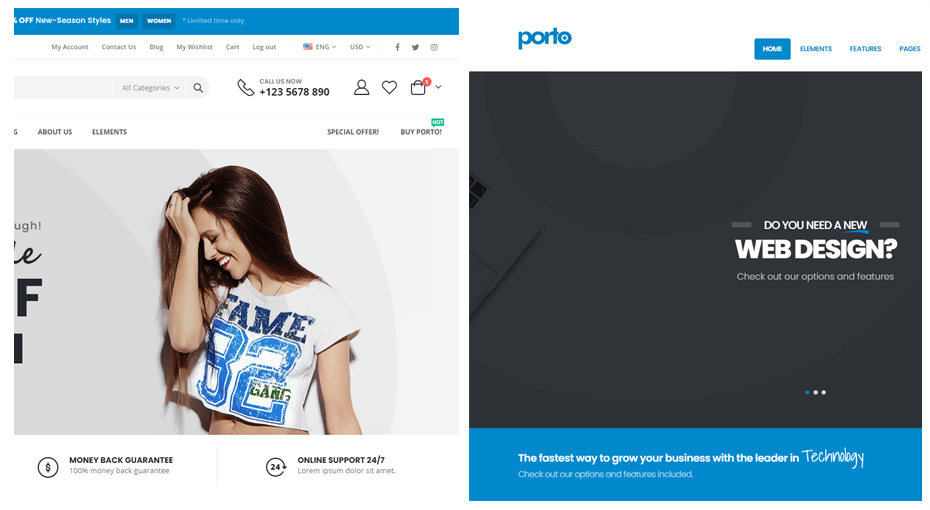 Porto-Best Multi-Purpose & Responsive WooCommerce/eCommerce WordPress Theme