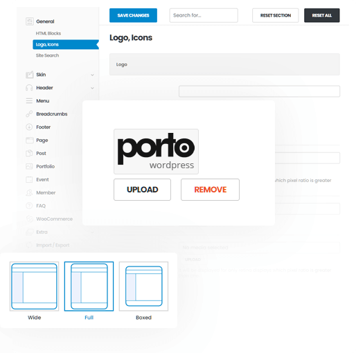 Powerful Porto Theme Options - Business and eCommerce Theme