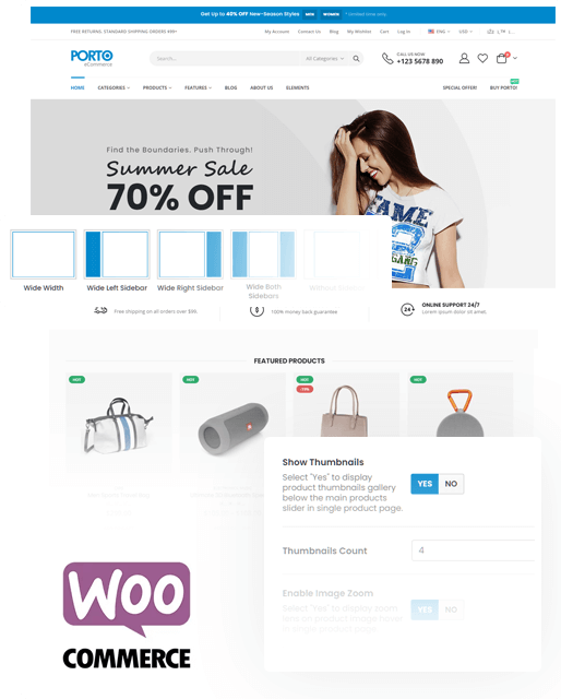 Powerful Porto Theme Options - Business and eCommerce Theme