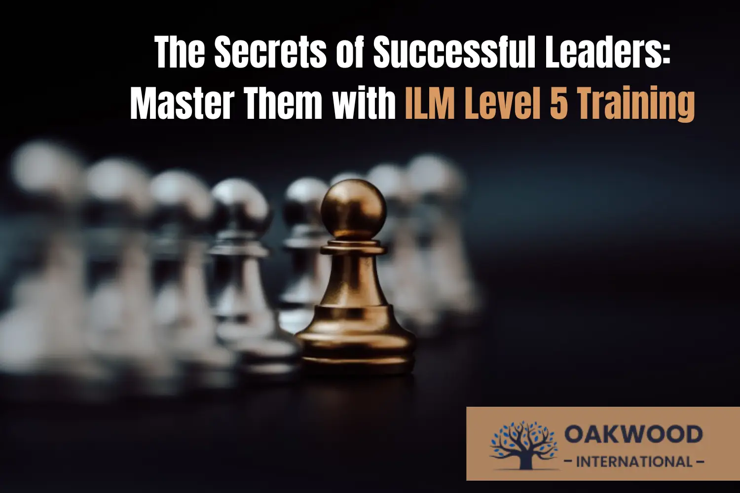 The Secrets of Successful Leaders: Master Them with ILM Level 5 Training
