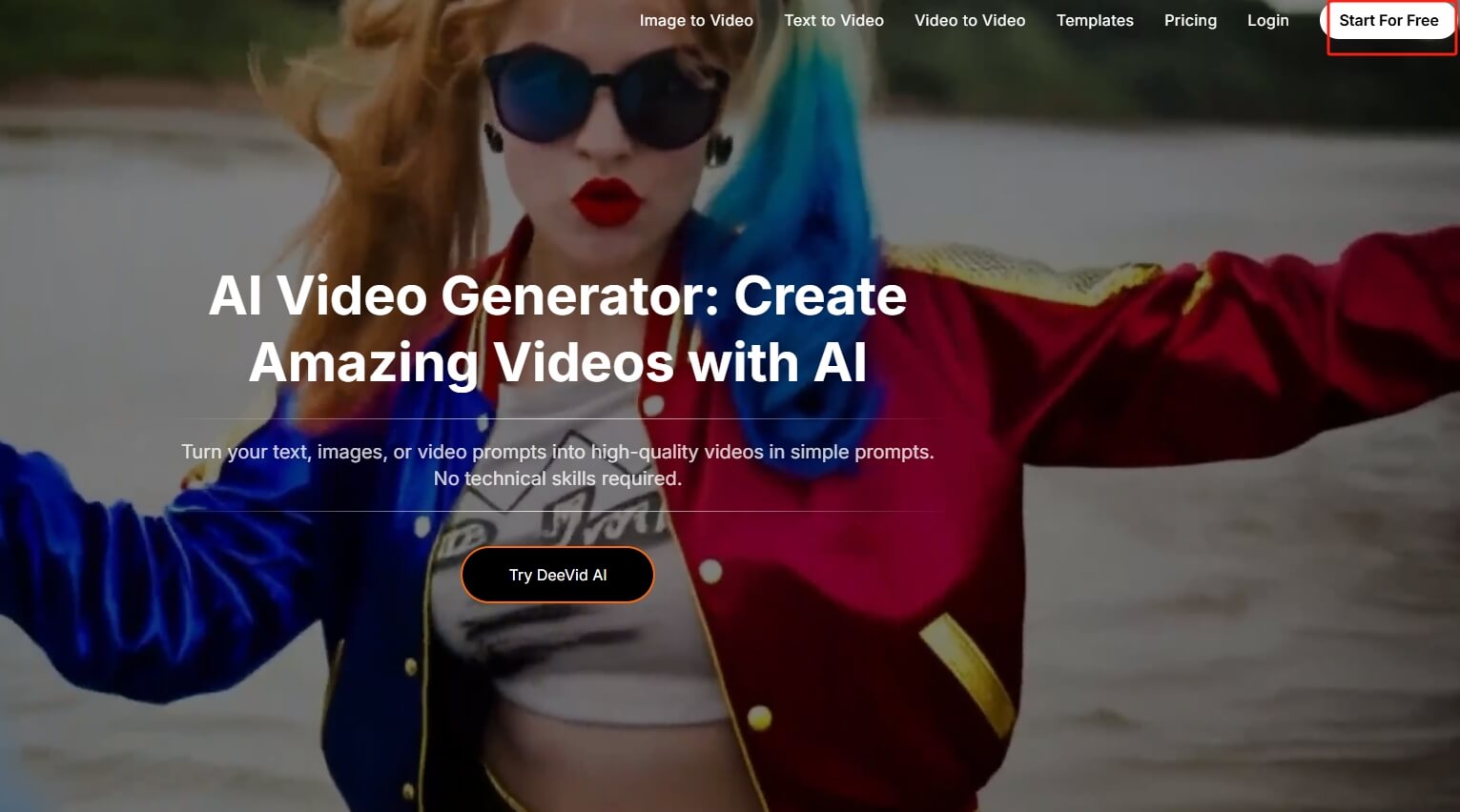 Free AI Video Generator: Create in Seconds with Deevid AI