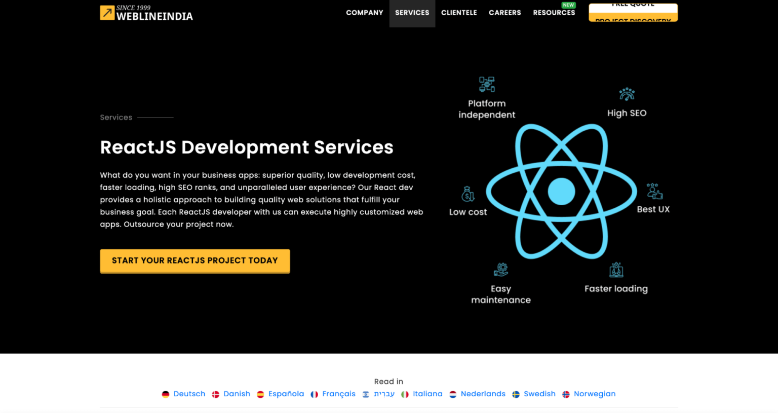 Top Best ReactJS Development Companies in 2025
