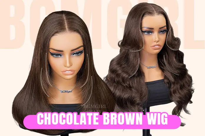 Unleash Your Style with BGMgirl Colored Wigs: Chocolate Brown Wigs
